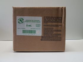 JERINGA VERDE 5ML.(21X32MM) CAJA C/100 DL Caja con 100 jeringas | Mejor ...