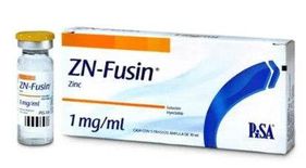 Zn-Fusin Inyectable Caja Con 5 Ampollas 1mg/ml Caja con 5 ampollas de ...