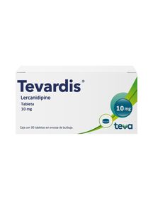 TEVARDIS- TAB 10 mg Caja con 30 tabletas en envase de burbuja | Vitau